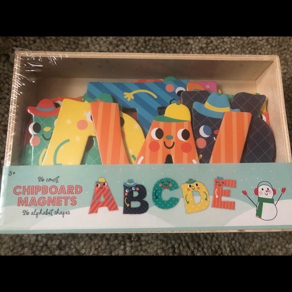 trend enterprises | Toys | Alphabet Match Me Game And Chipboard Magnets ...